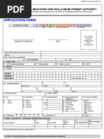 Manpower Profile Form TEACHING & NON TEACHING | PDF