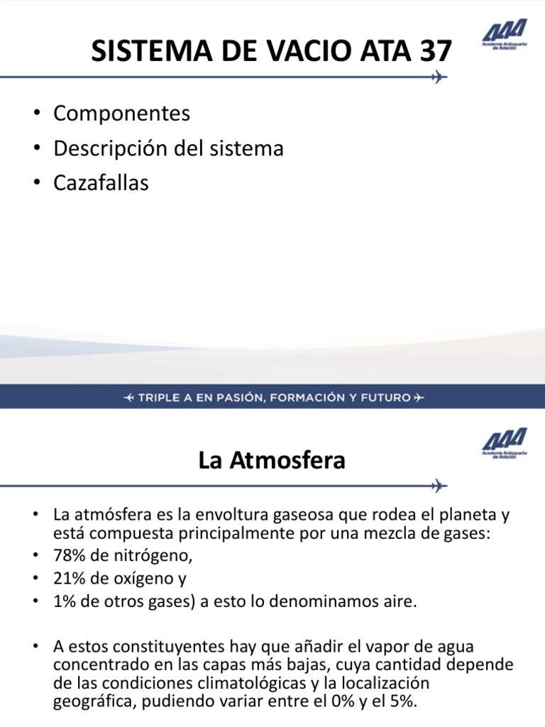 3 Sistema de Vacio Ata 37 | PDF | Celsius | Temperatura