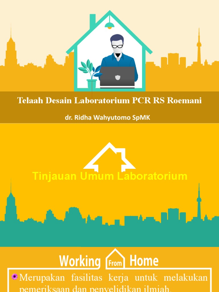 DR Ridho Desain Laboratorium PCR RS Roemani | PDF