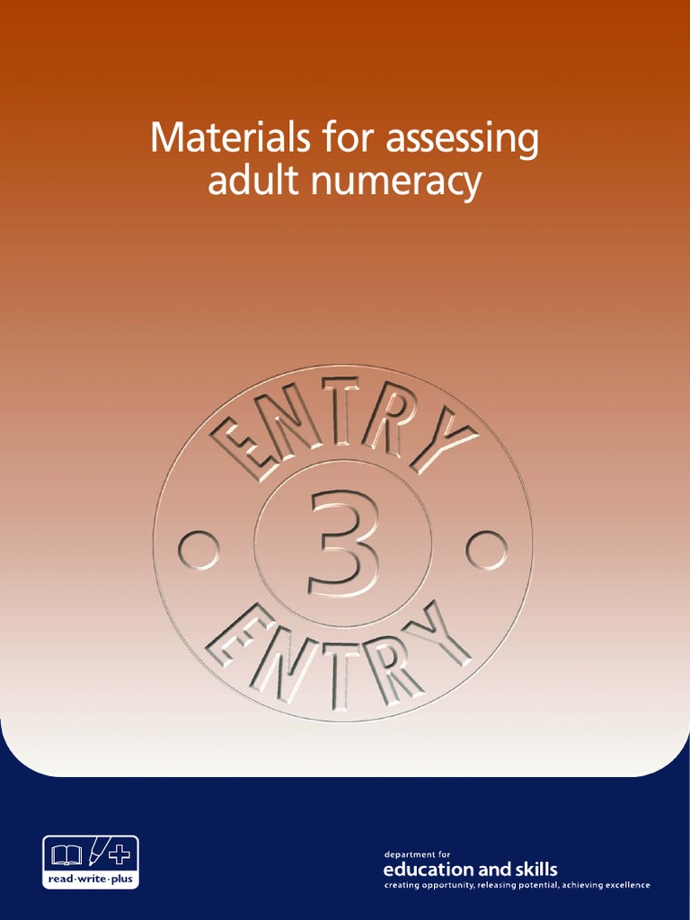 Diagnostic Assessment - Numeracy - Learner Materials For Assessing ... Diagnostic Assessment - Numeracy - Learner Materials For Assessing ...