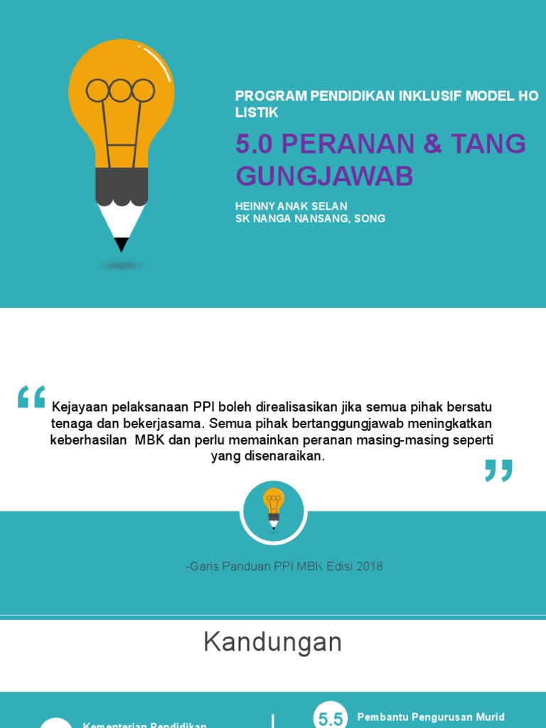 Peranan Dan Tangggungjawab KPM, JPN, PPD, PPM, PIBG, JPKS & JUPJUN | PDF