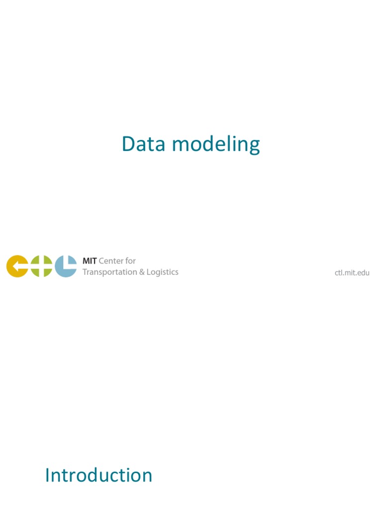 1 - Data Modeling - SC4x - W1L1 - Clean | PDF | Relational Database | Data Model