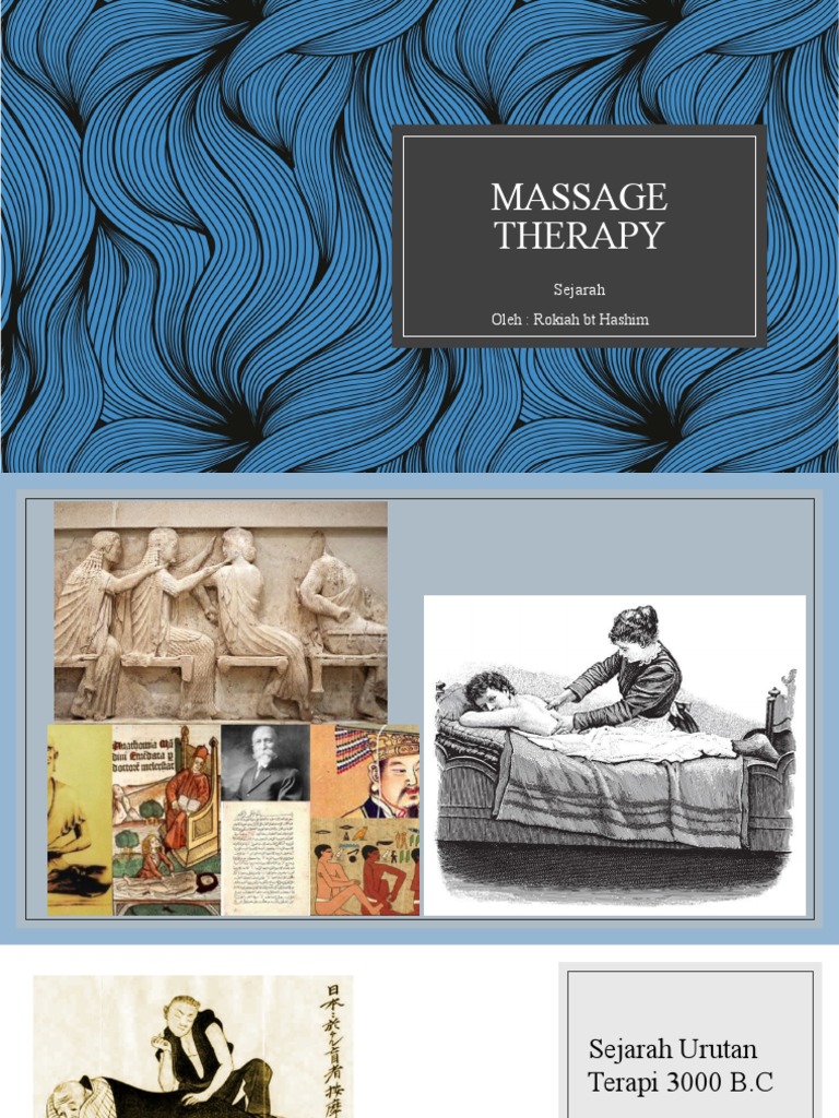 Massage Therapy History Pdf Ilmu Sosial Agama And Spiritualitas