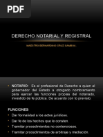 Ley Del Notariado de 1901 | PDF