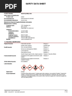 MSDS - Taseto Color Check FP-S (Penetrant) | PDF | Toxicity | Magnesium