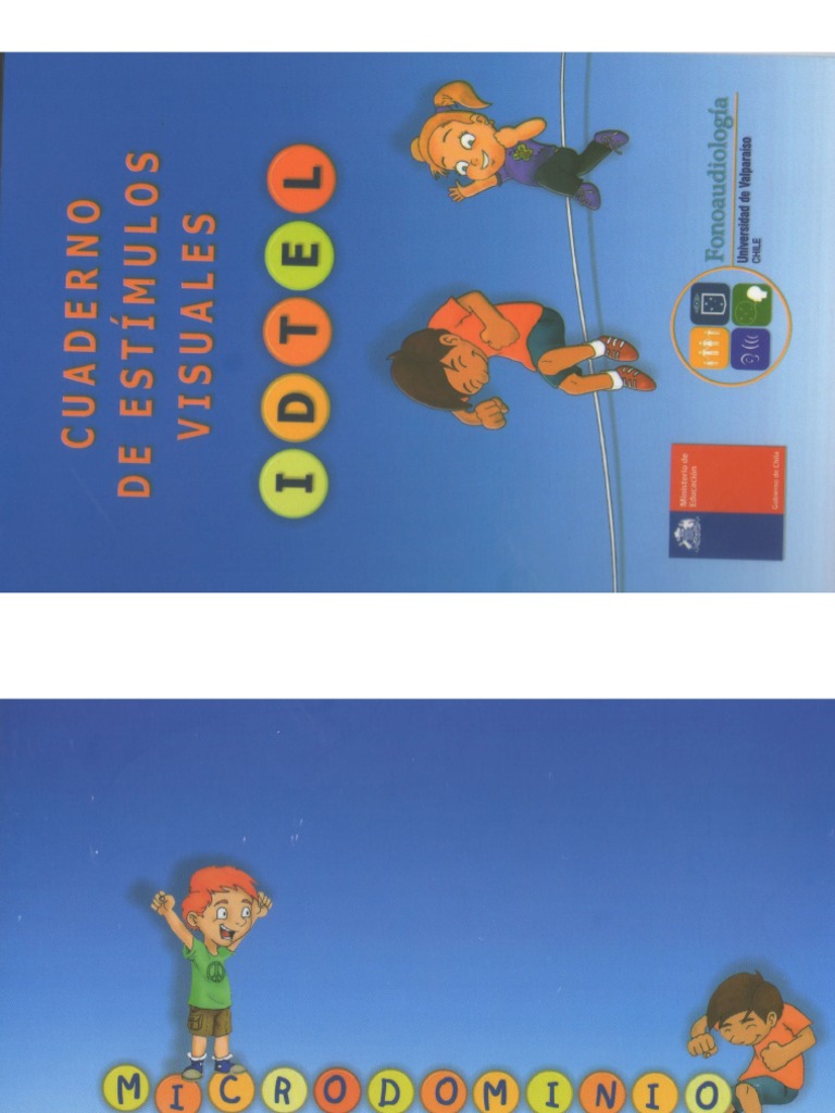 Cuaderno Estímulos Visuales (2) IDTEL | PDF