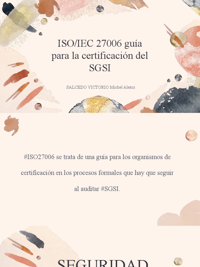 Iso - Iec 27006 | PDF | Auditoría