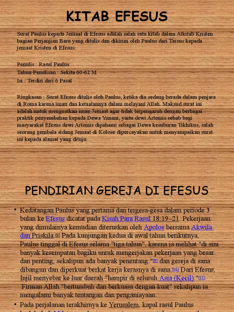 Kitab Efesus | PDF