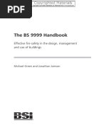 BS 9999:2017 Fire Safety Code Overview | PDF