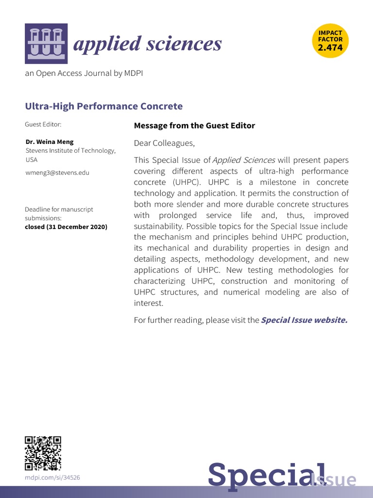 Ultra-High Performance Concrete | PDF