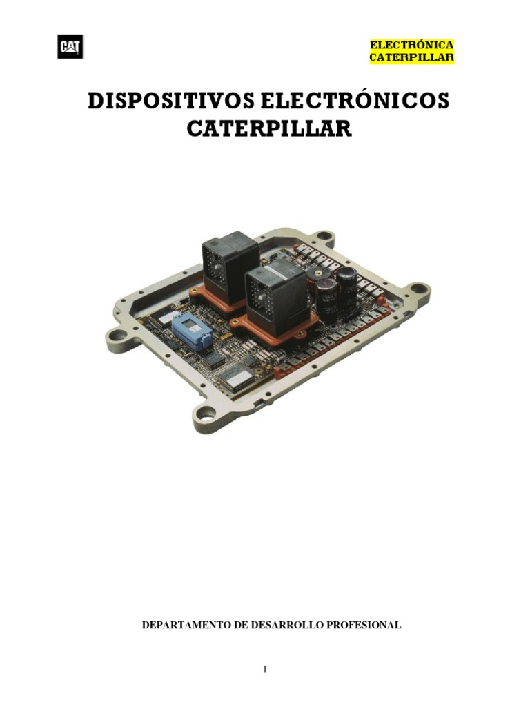 Curso de Electrónica Caterpillar: Módulos y Diagnóstico | PDF ...