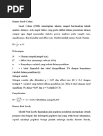 Rumus Korelasi Product Moment Pearson | PDF