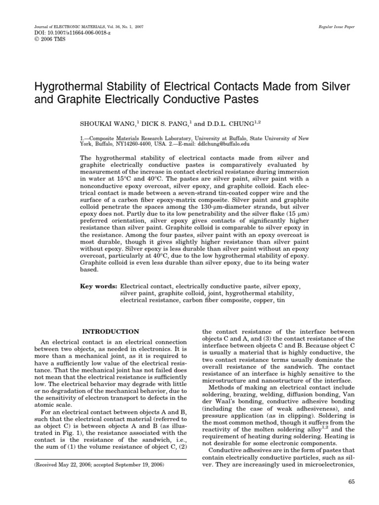Hygrothermal Published | PDF | Soldering | Electrical Resistance And ...