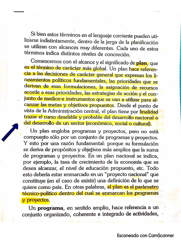 Diferencias Entre Plan, Programa, Proyecto, Actividad y Tarea | PDF