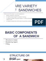 Soup Salad Sandwich Game | PDF