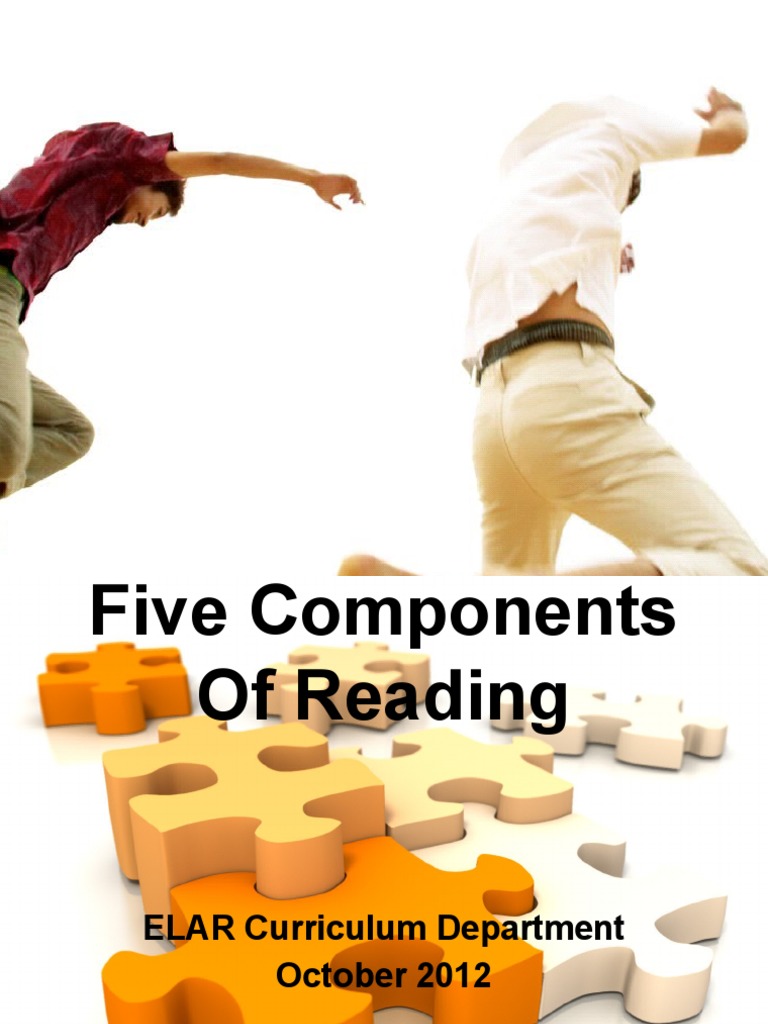 Final Five Components of Reading 10-3R | PDF | Phonics | Reading ...