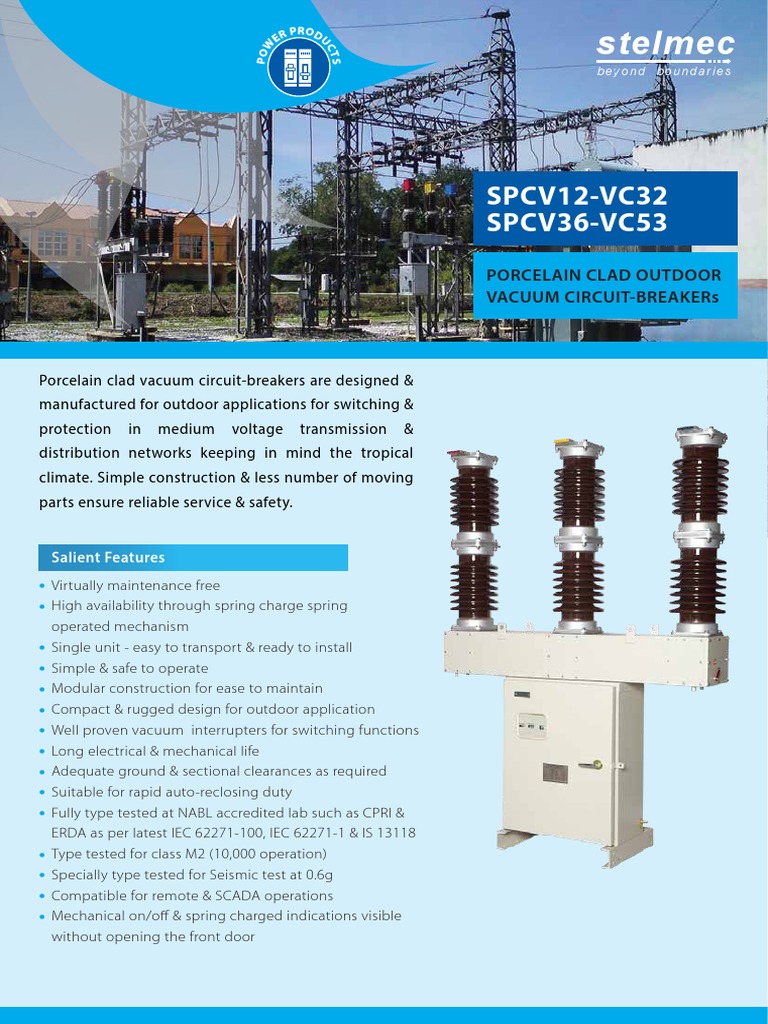 Outdoor MCVCB Panel | PDF | Insulator (Electricity) | Electric Power ...
