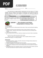 Purposive Communication Module 2 | PDF | Globalization | Communication