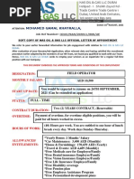 Saudi Job Offer Letter | PDF | Travel Visa | Saudi Arabia
