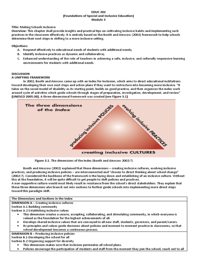 EDUC 202 cHAPTER 3 AND 4 | PDF | Differentiated Instruction | Special ...