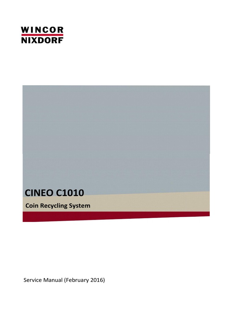 Servicemanual C1010 Eng | PDF | Electrostatic Discharge | Point Of Sale