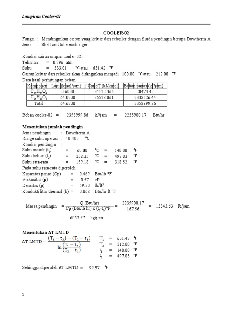7.reboiler Kondenser Coler 5x | PDF 7.reboiler Kondenser Coler 5x | PDF