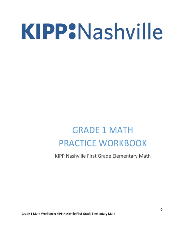 Grade 1 Math Practice Workbook | PDF | Fair Use | Creative Commons License