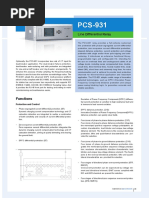 PCS-9785 GPS Synchronized Clock System | PDF | Computer Network ...