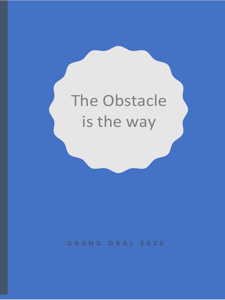 The Obstacle Is The Way | PDF | Courage | Perception