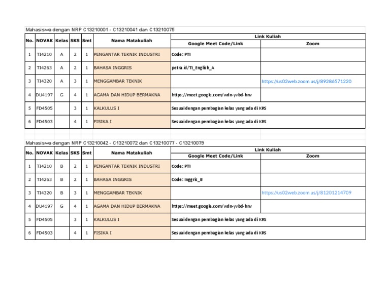 Link MK - Sheet2 | PDF