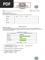 FILIPINO 3 Activity Sheet Q4 W1 | PDF