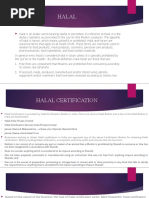 Halal Declaration | PDF
