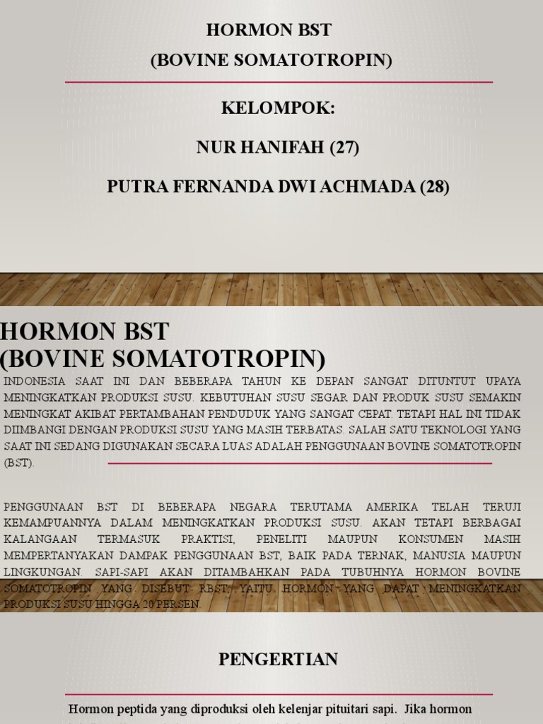 Hormon BST | PDF