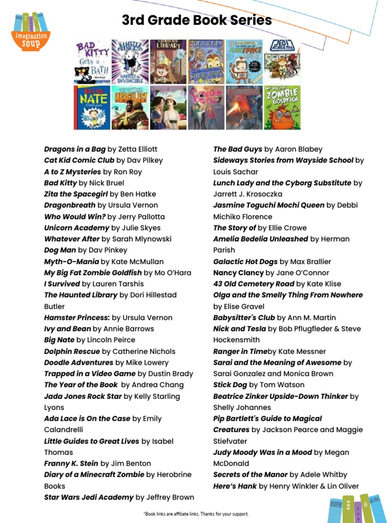 3rd Grade Book Series 2021 | PDF | Children's Literature