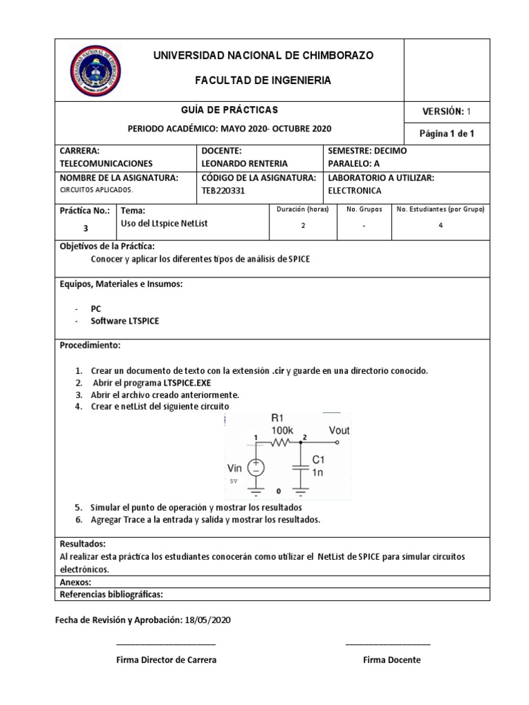 Uso Del Ltspice NetList | PDF