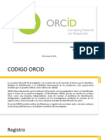 Manual - Generar y Registrar El Codigo Orcid 2024 | PDF