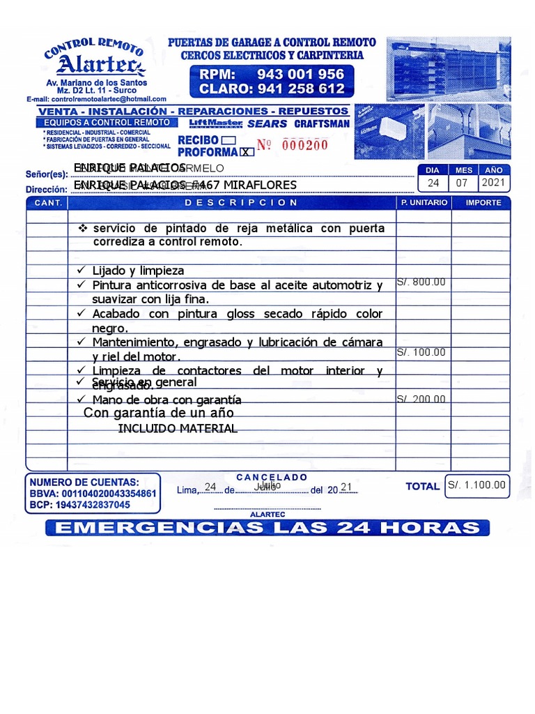 Boleta | PDF