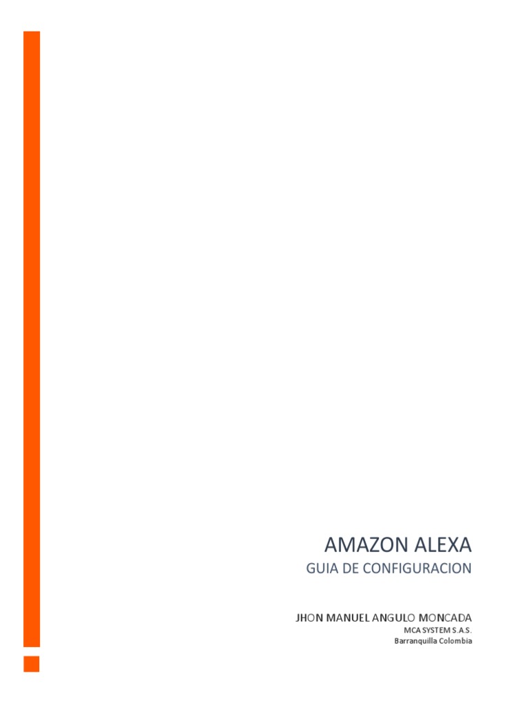 Guia Amazon Alexa | PDF | Software | Informática