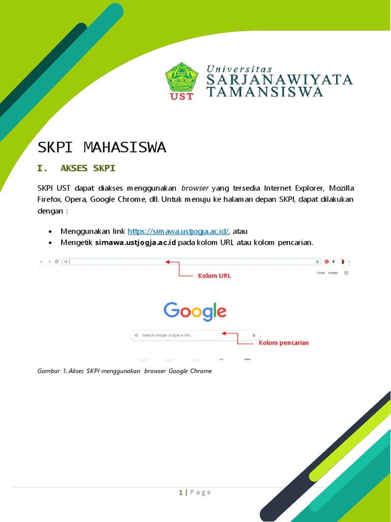 Panduan Akses dan Penggunaan SKPI UST | PDF | Karier & Perkembangan