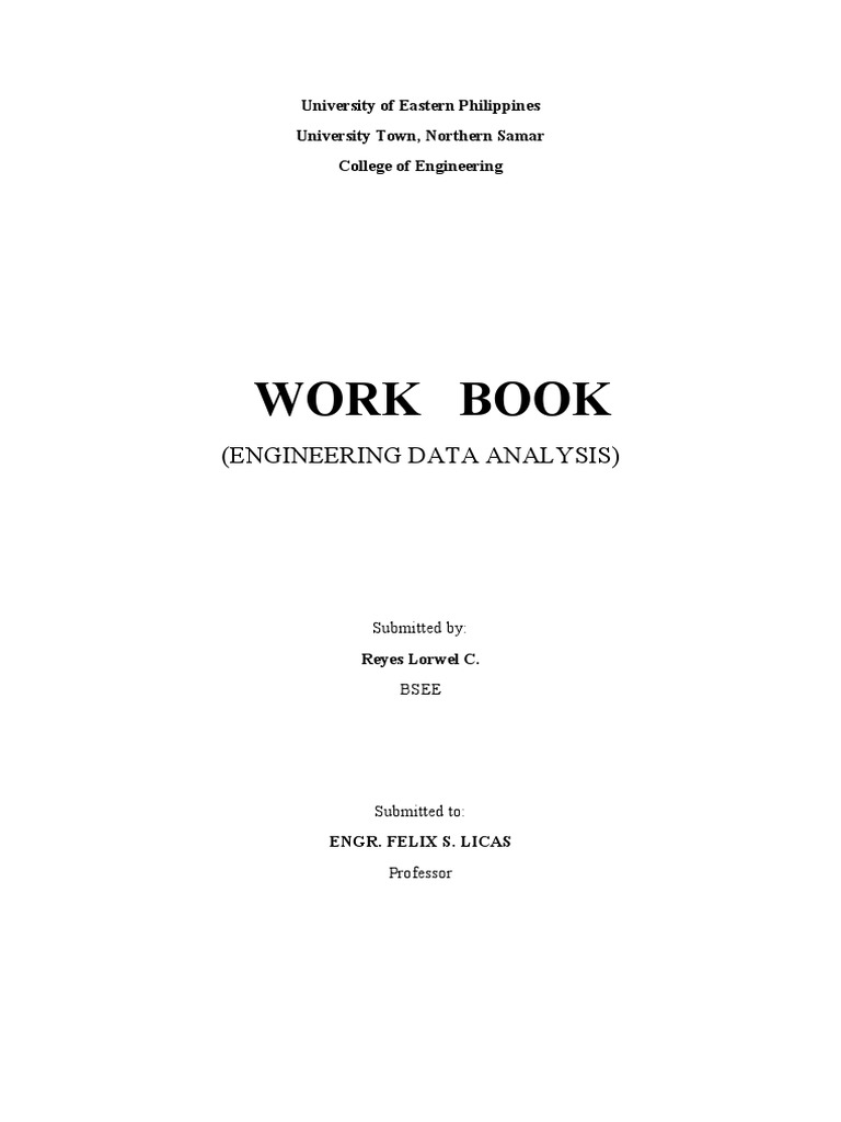 Workbook | PDF | Percentile | Mean