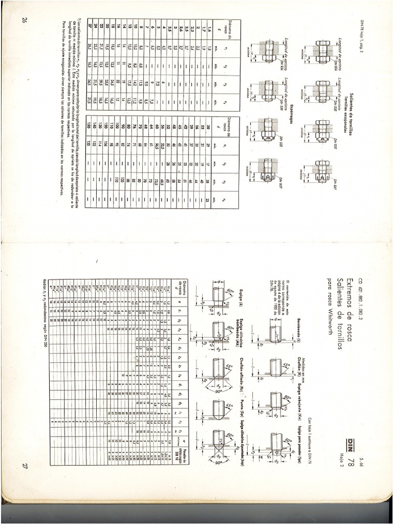Din 78 (1 - 2) | PDF
