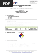 MSDS Nitrogeno Praxair | PDF | Oxígeno | Gases