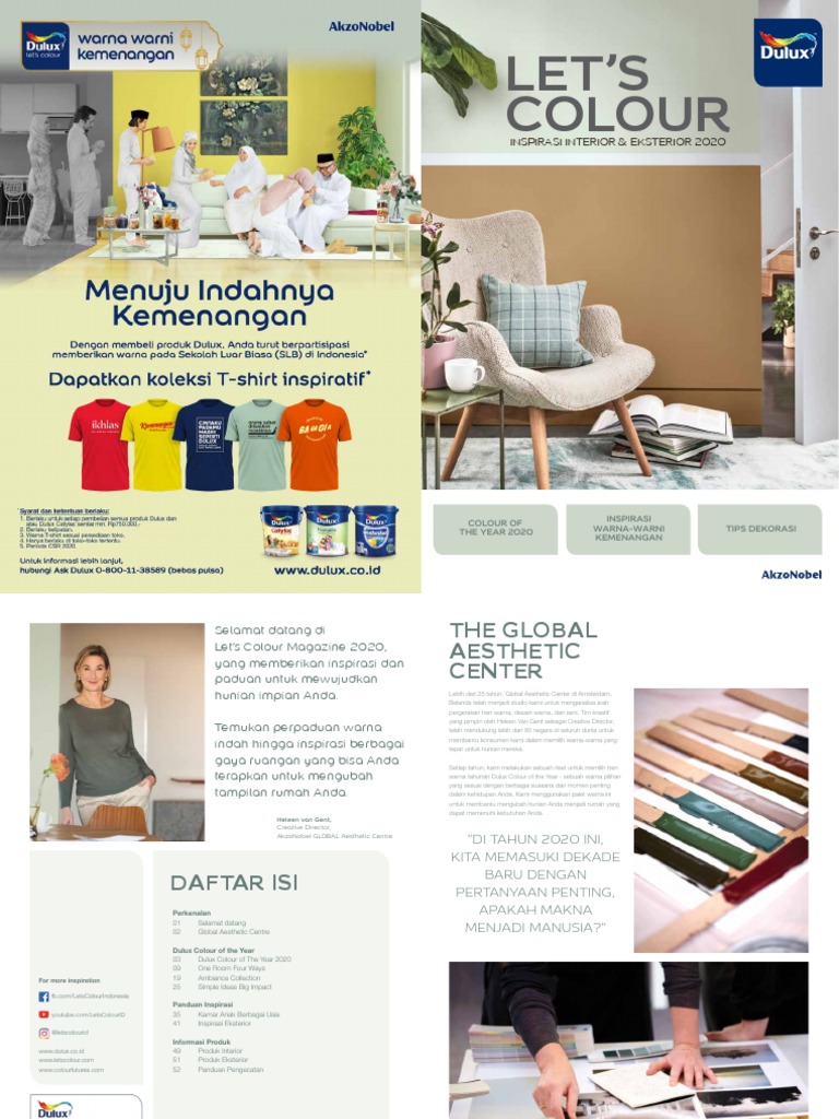 Dulux Let's Colour Magazine 2020 | PDF