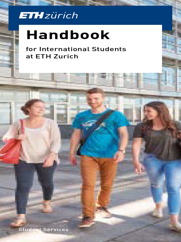 Handbook: For International Students at ETH Zurich | PDF | Travel Visa | Insurance