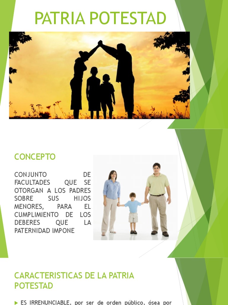 Patria Potestad: Conceptos y Normativas | PDF | Divorcio | Matrimonio