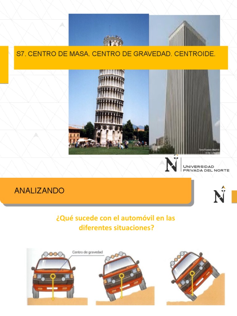 Fa S07 PPT Centro de Masa, Centroide - 2018-Ii | PDF | Centro de masa ...