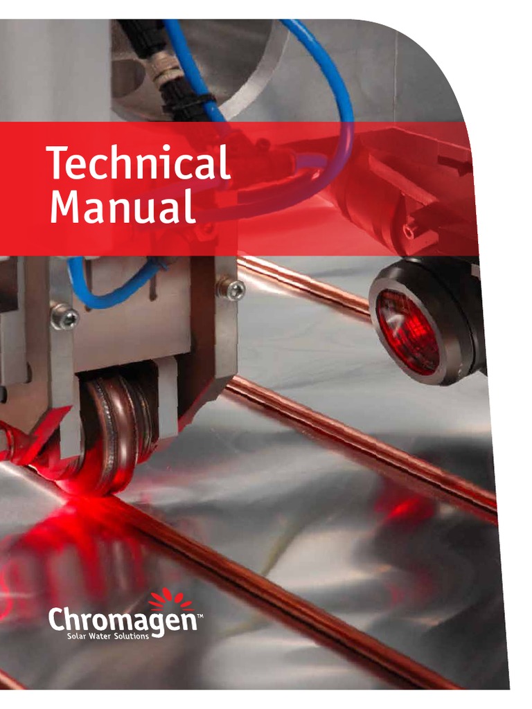 Chromagen Installation Technical Manual | PDF | Solar Energy | Water ...