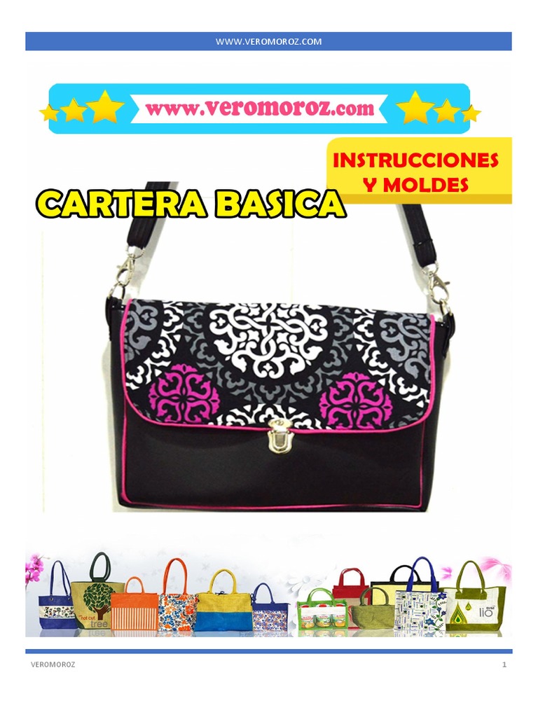 Molde y Guía para Cartera Básica | PDF