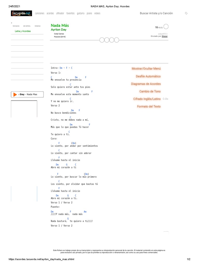 Acordes De Guitarra Nada Mas Hozier En Lollapalooza: Un Atardecer