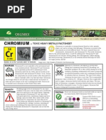 Lead Toxic Heavy Metals Fact Sheet | PDF | Lead | Medical Specialties